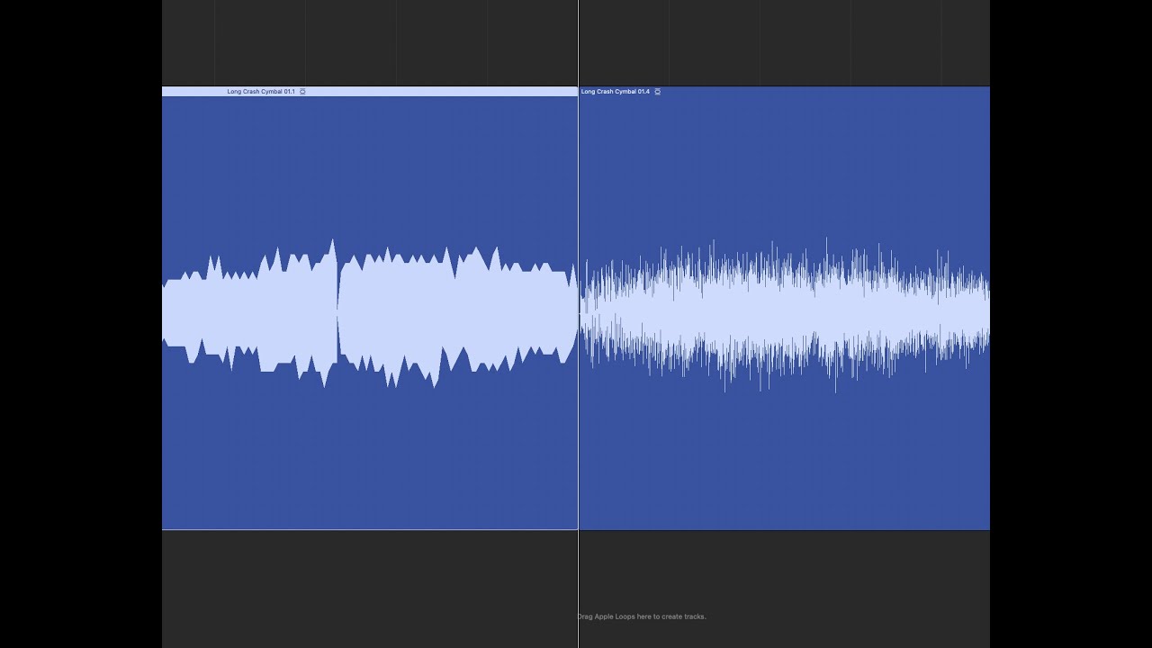 Logic Pro X - waveform visualisation bug - YouTube