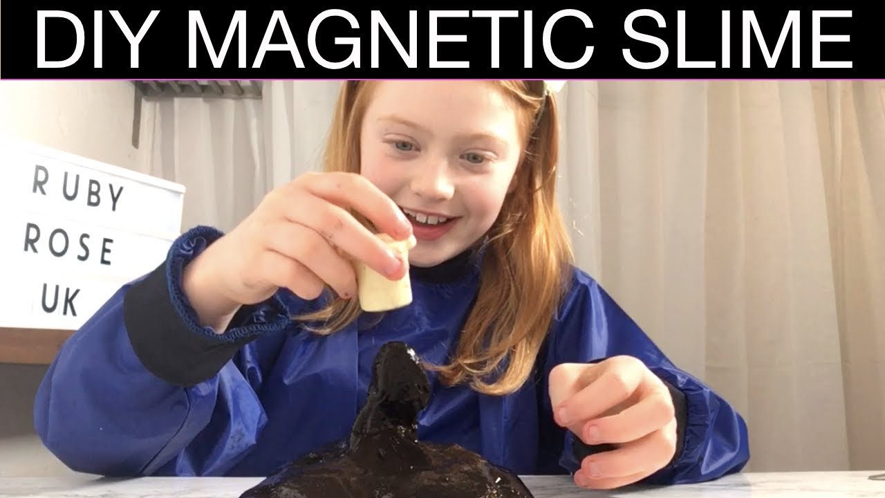 DIY Magnetic Slime | Ruby Rose UK - YouTube