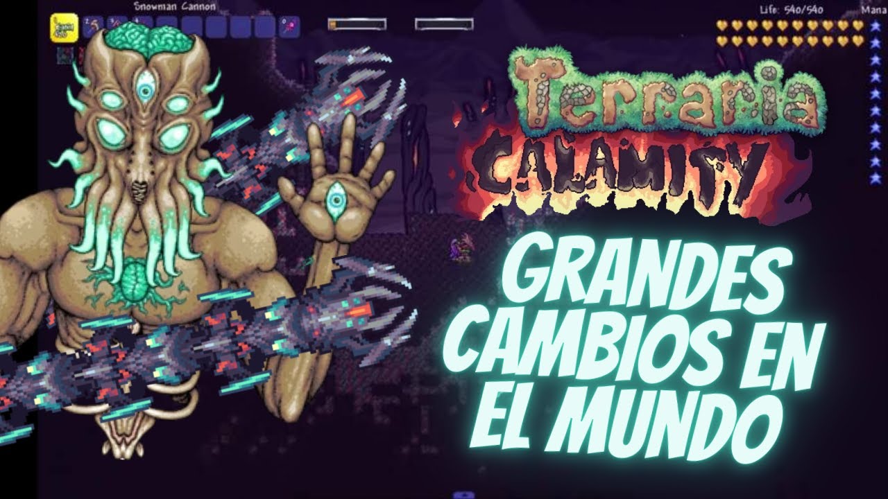 El último jefe del terraria vanilla│ Terraria Calamity Mod Modo Malicia ...