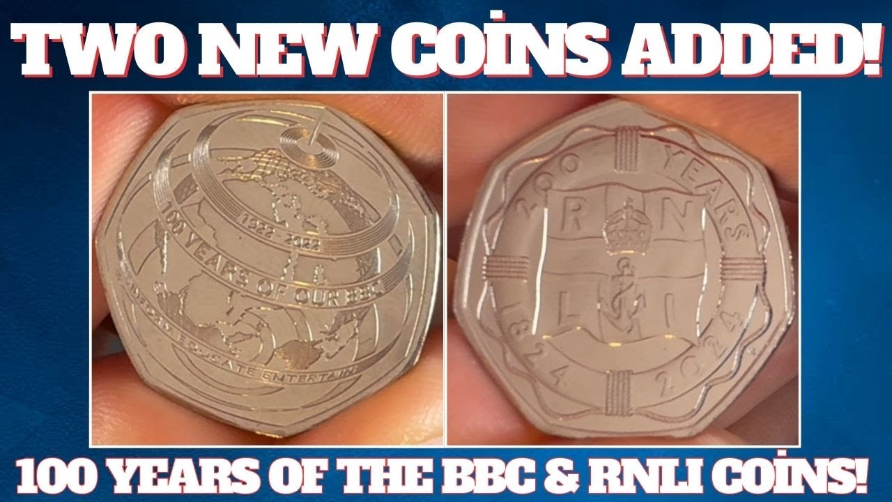 Commemorative Coins Revealed: BBC 100th & RNLI 200th Anniversary 2024 ...