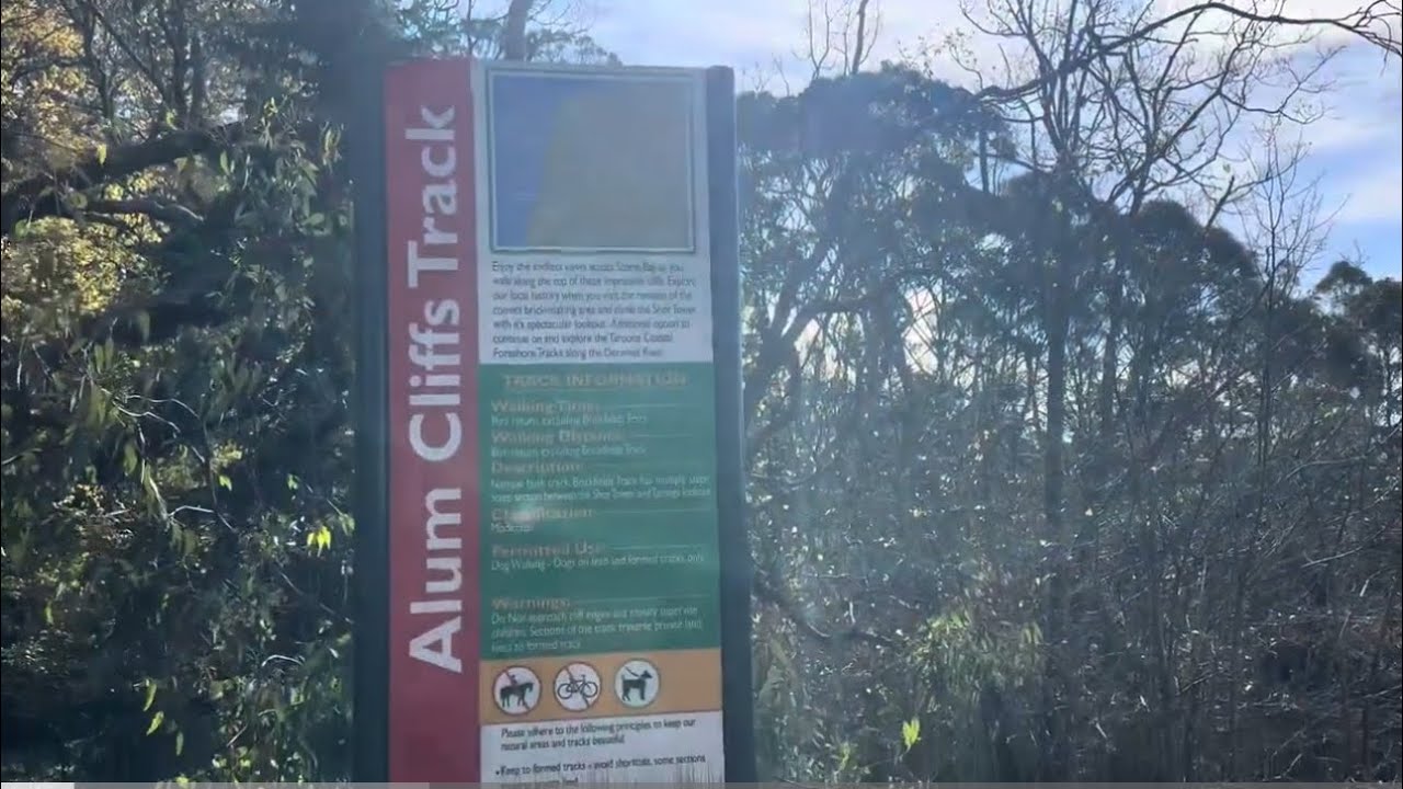 Alum Cliffs Track: Coastal Walk & Foodie Adventures in Tasmania - YouTube