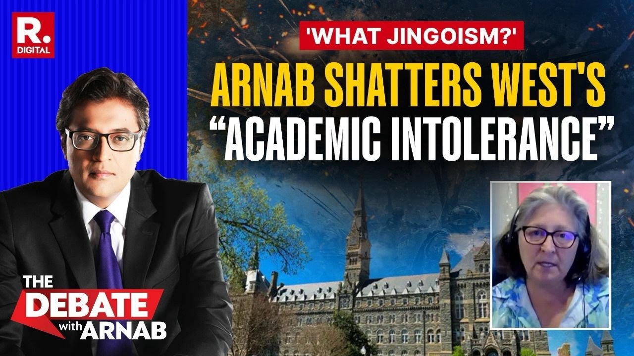 Arnab Counters Dr Christine Fair On West's Op Sindoor Narrative, Rips ...
