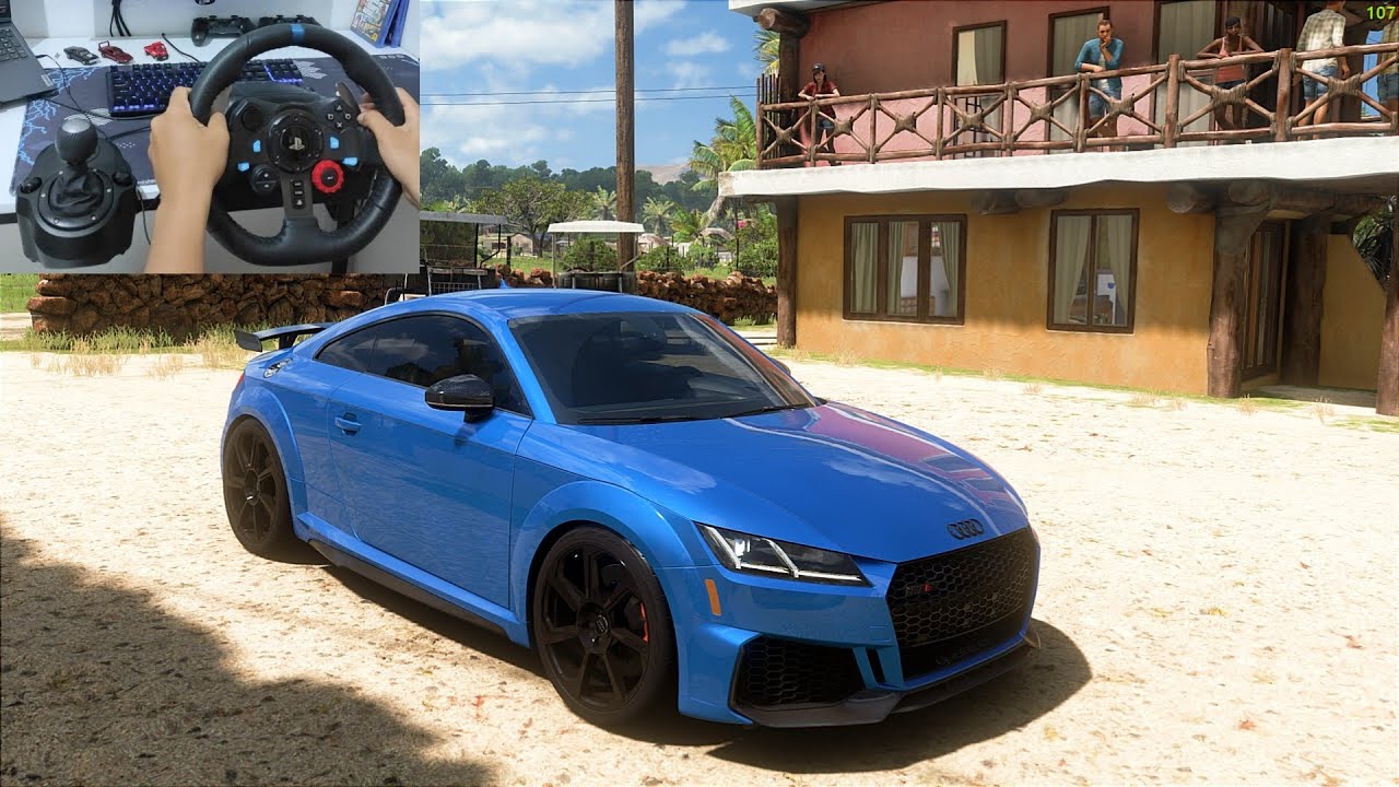 Audi TT RS 2020 - Forza Horizon 5 | Logitech G29 Gameplay - YouTube