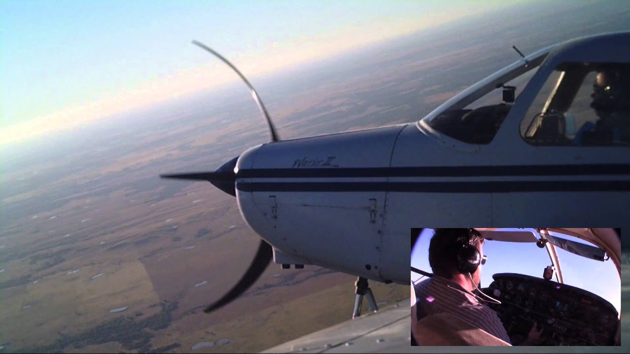 Episode 12 - P28A Solo Maneuvers - Steep Turns, Stalls, Ground ...