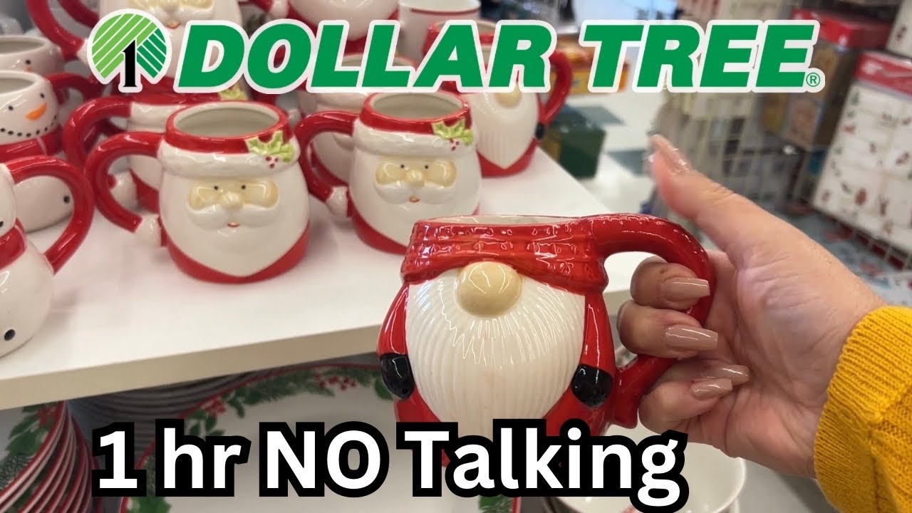 1 Hour NO TALKING Dollar Tree SHOP New Finds *compilation - YouTube