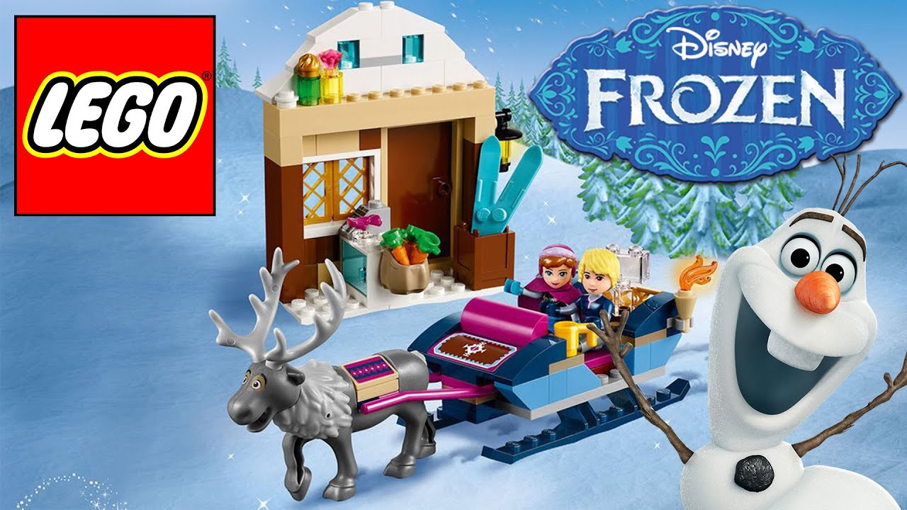 Frozen 2 LEGO 🥰 Anna & Kristoff’s Sleigh Adventure - Disney Princess ...