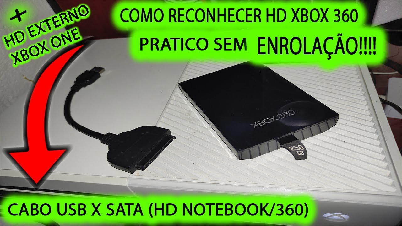 Como instalar HD externo no Xbox One? - YouTube
