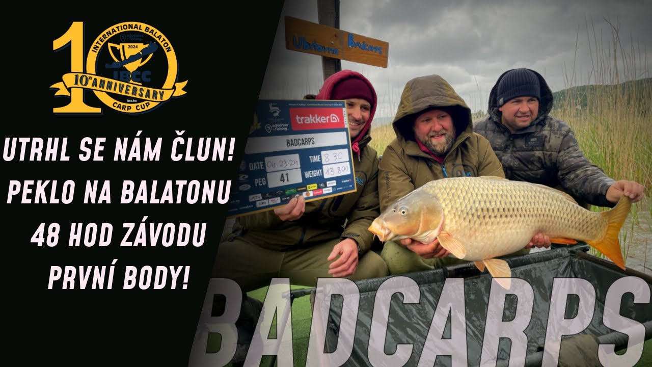 IBCC 2024 - Máme body! Utrhl se nám člun a peklo na Balatonu! #ibcc2024 ...