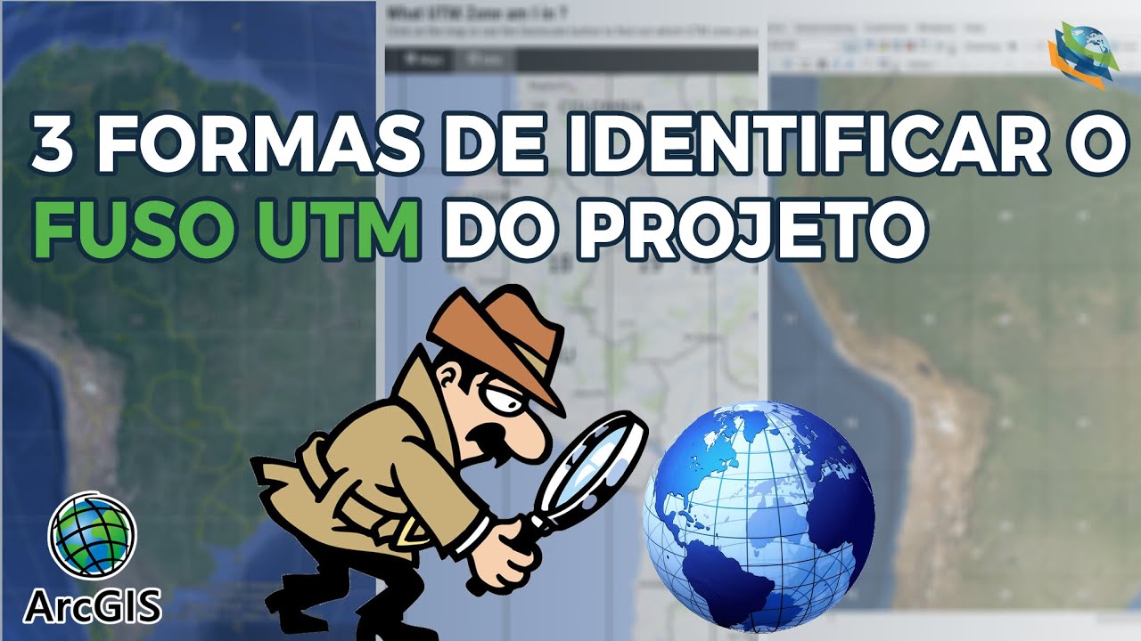 3 Formas de Como Identificar o Fuso UTM do seu Projeto - YouTube