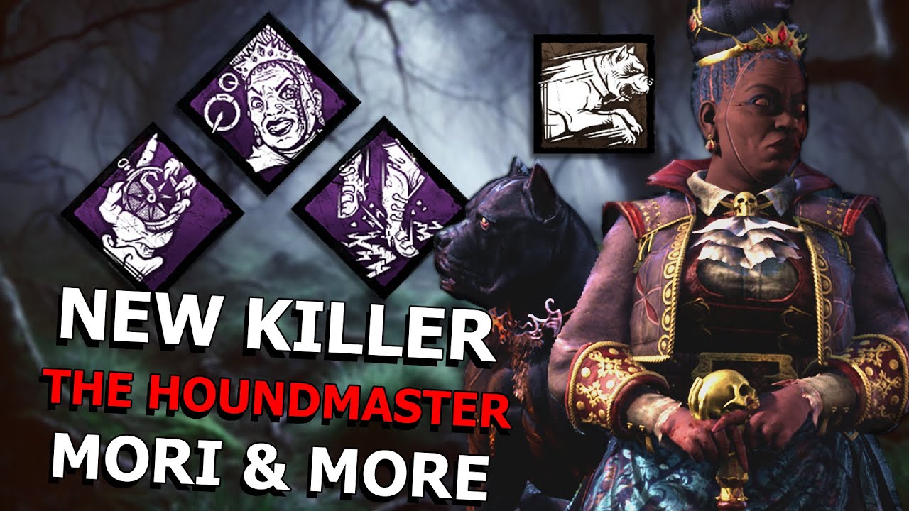 *NEW KILLER* THE HOUNDMASTER! (PERK BREAKDOWNS AND MORI!) | Dead By ...