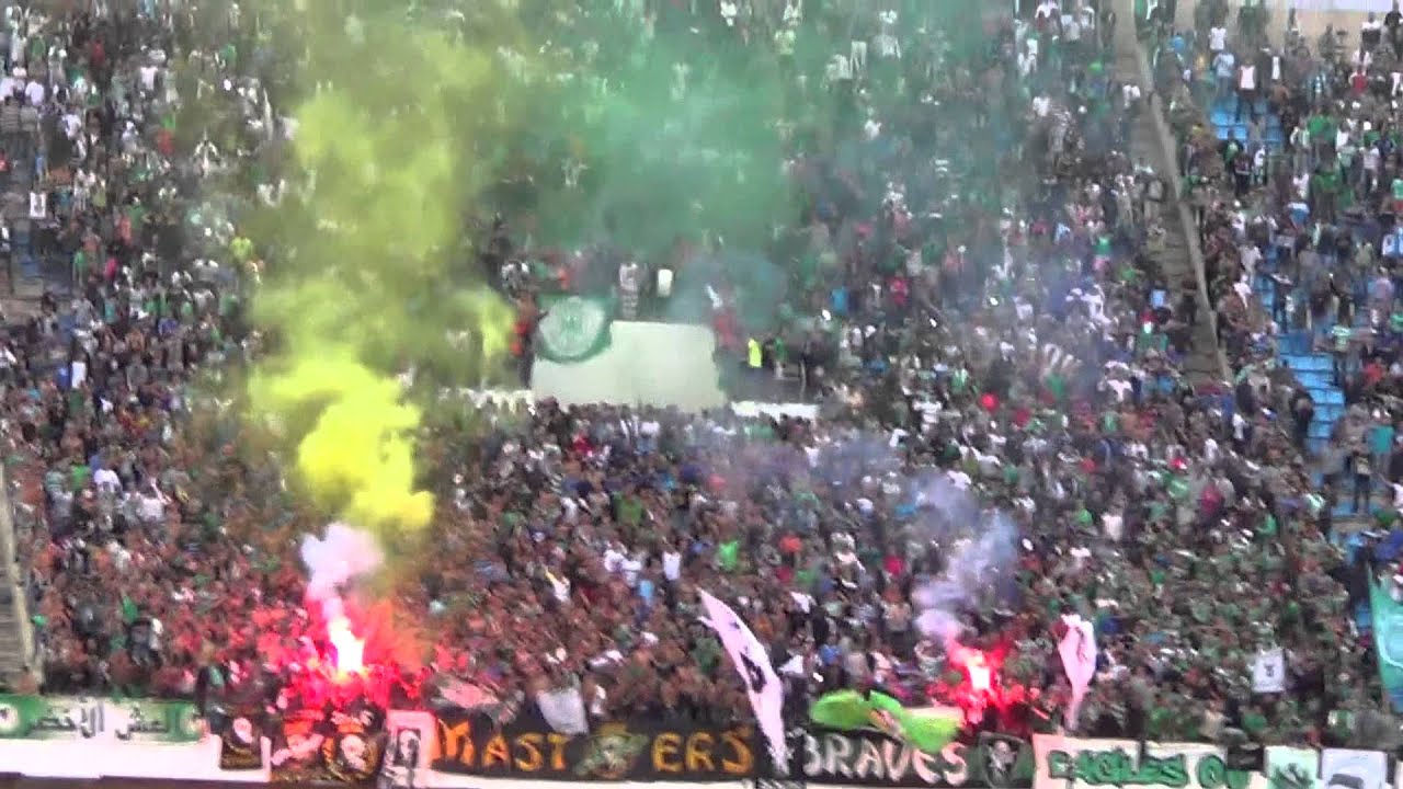 Raja vs Asfi coupe du trône 1 - 0 du 22-10-2013, Craquage public Rajawi ...