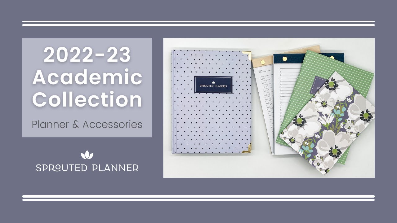 2022-2023 Academic Planner Collection Reveal - YouTube