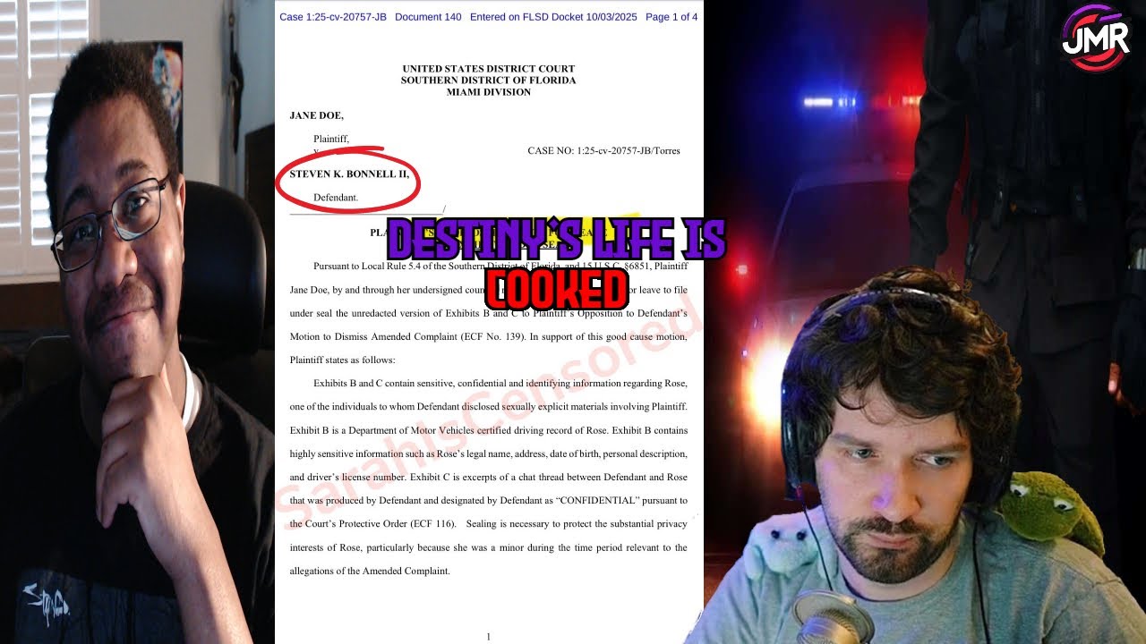 Leftist streamer Destiny may face PRISON caught with minor & Transport ...