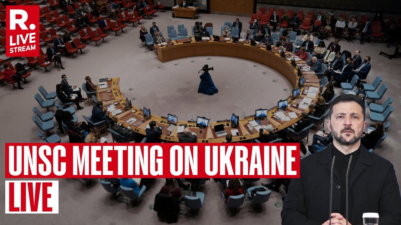 United Nations Security Council LIVE | UN Security Council Meeting on ...