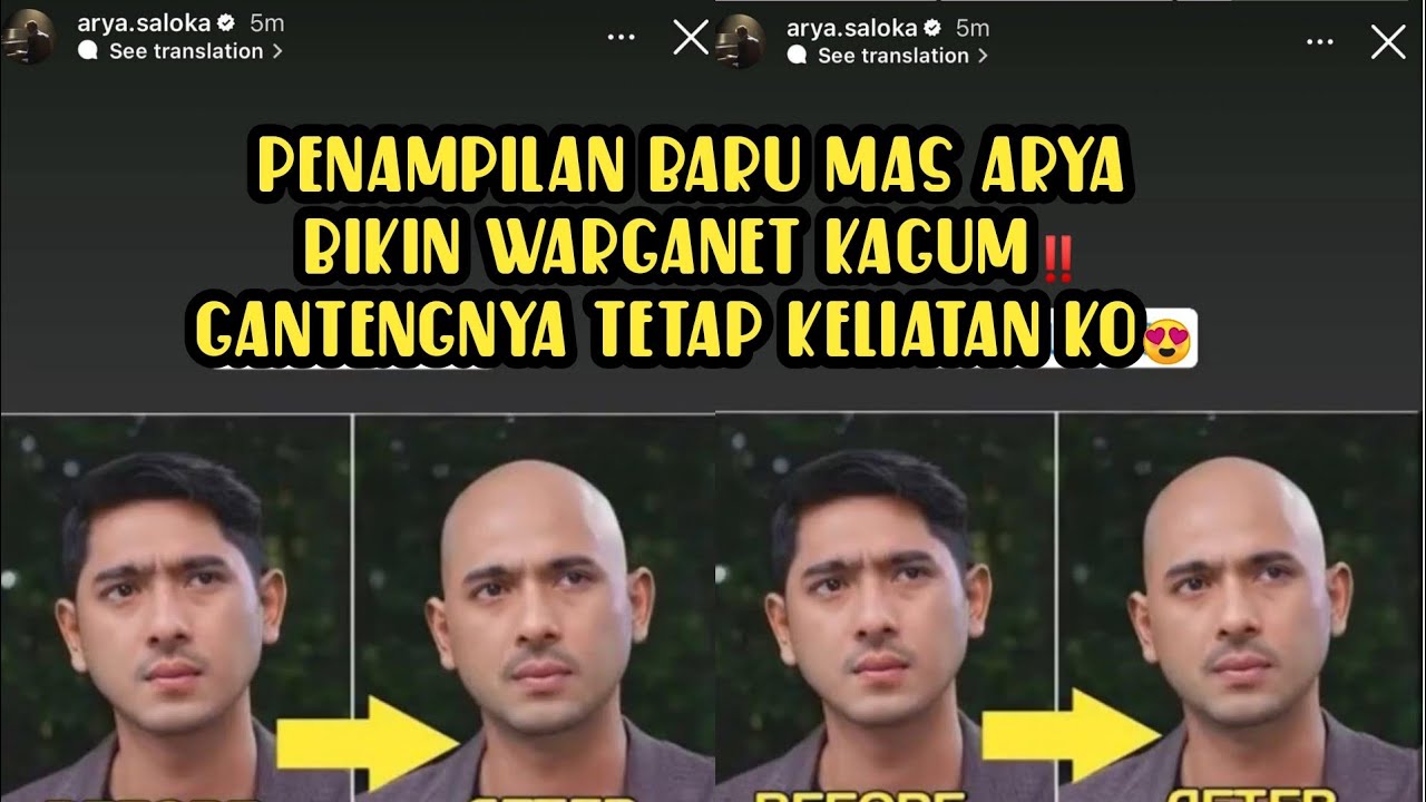 PENAMPILAN BARU MAS ARYA BIKIN WARGANET KAGUM‼️GANTENGNYA TETAP ...
