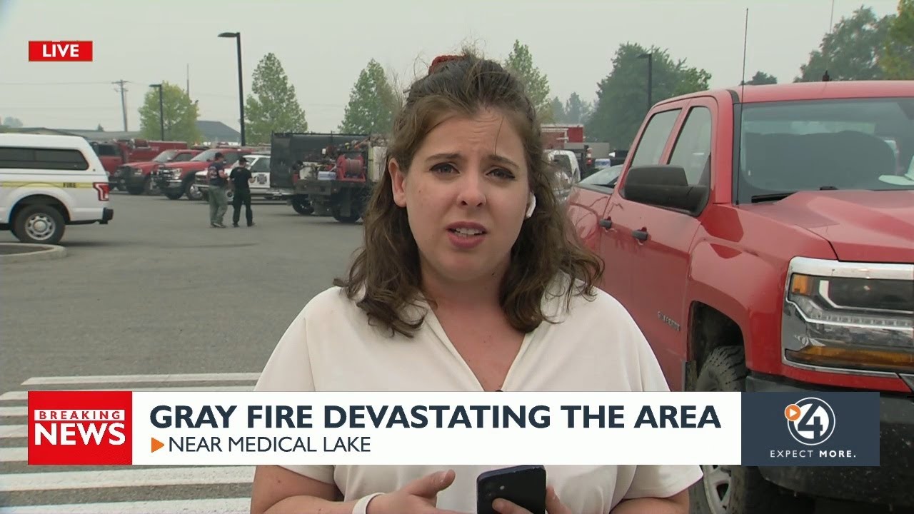 Gray Fire devastating the area - YouTube