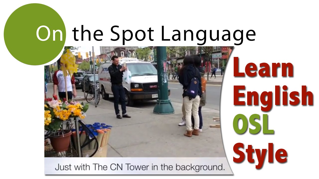 On the Spot Language - English Practice OSL Style! - YouTube