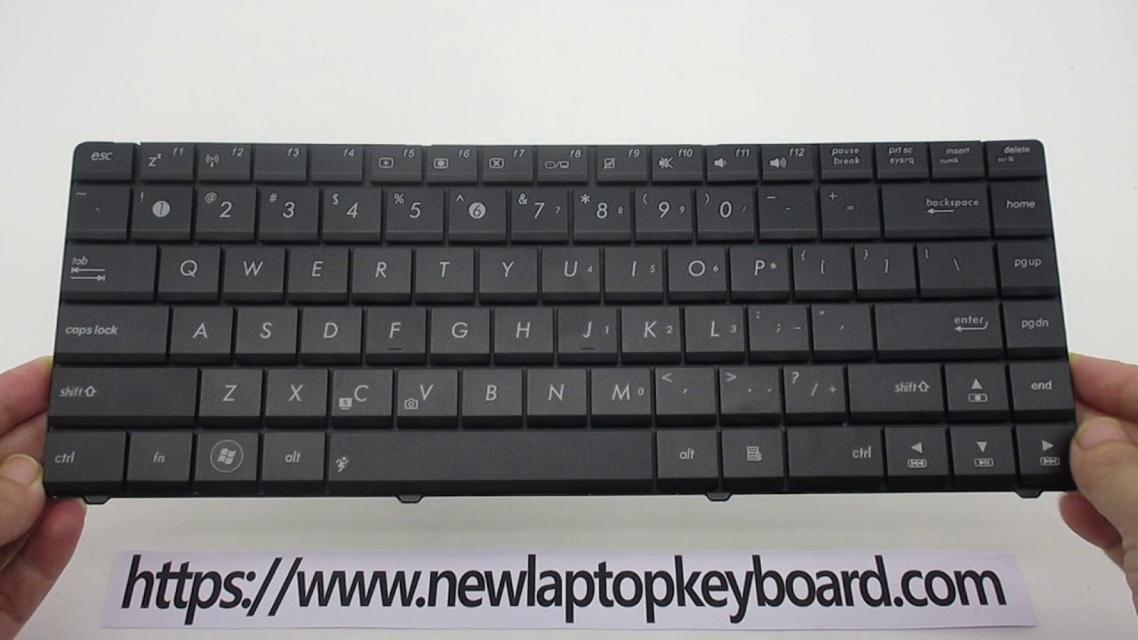 Brand New Asus K45D K45DV K45DR K45N laptop keyboard - YouTube