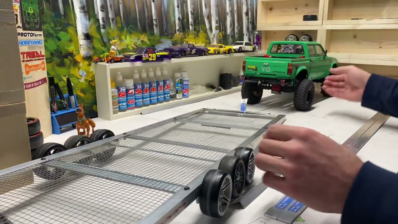 How I made a dual crawler / drift RC trailer - YouTube