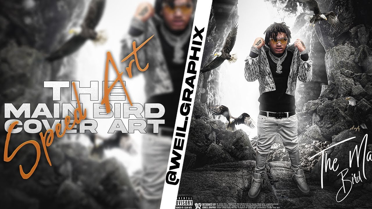 NoCap Main Bird Cover Art Concept (Speed Art) - YouTube