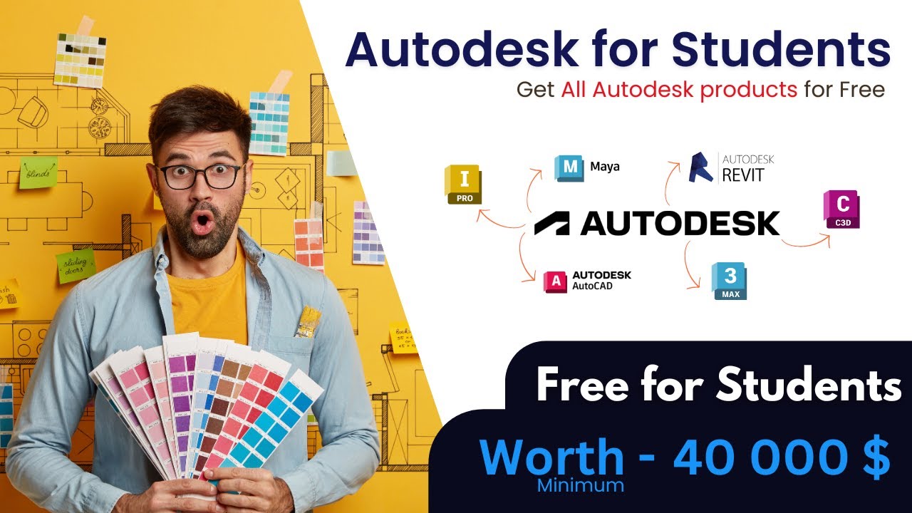 How to get autodesk student plan (Autodesk for students) - YouTube