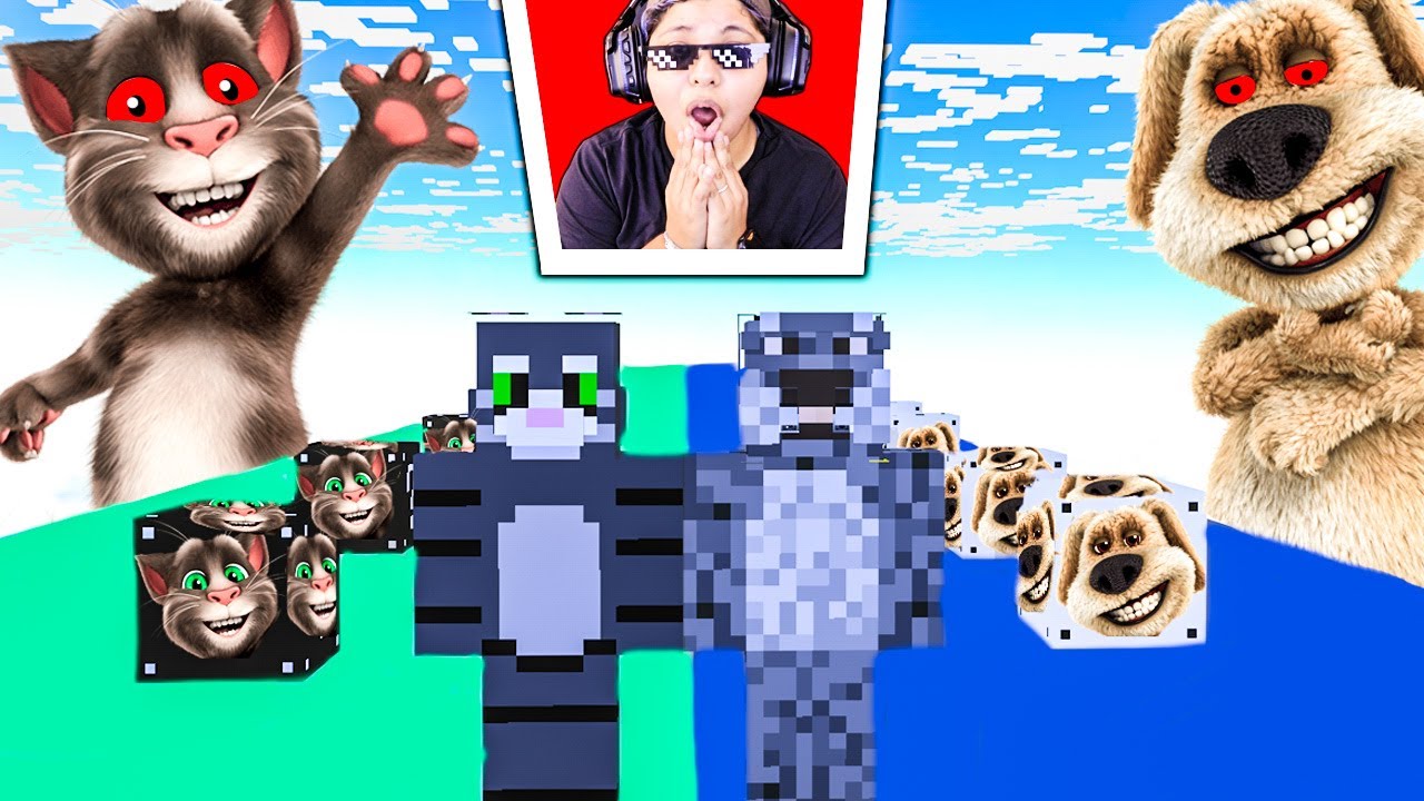 DESAFIO DE LUCKY BLOCK de TALKING TOM.EXE VS TALKING BEN.EXE en ...