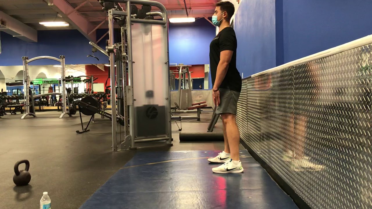 Deadlift w/ Wall Feedback - YouTube