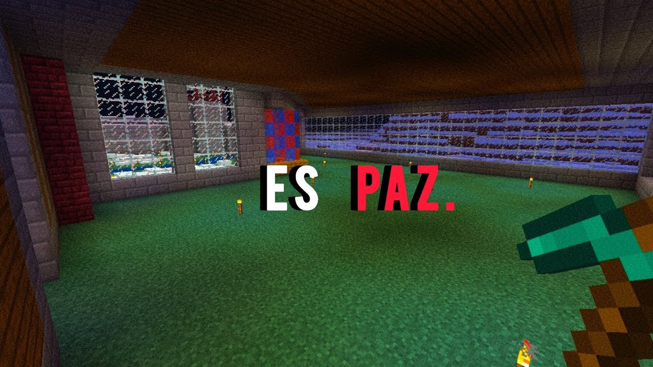 MINECRAFT LA PAZ EN UN VIDEOJUEGO - YouTube