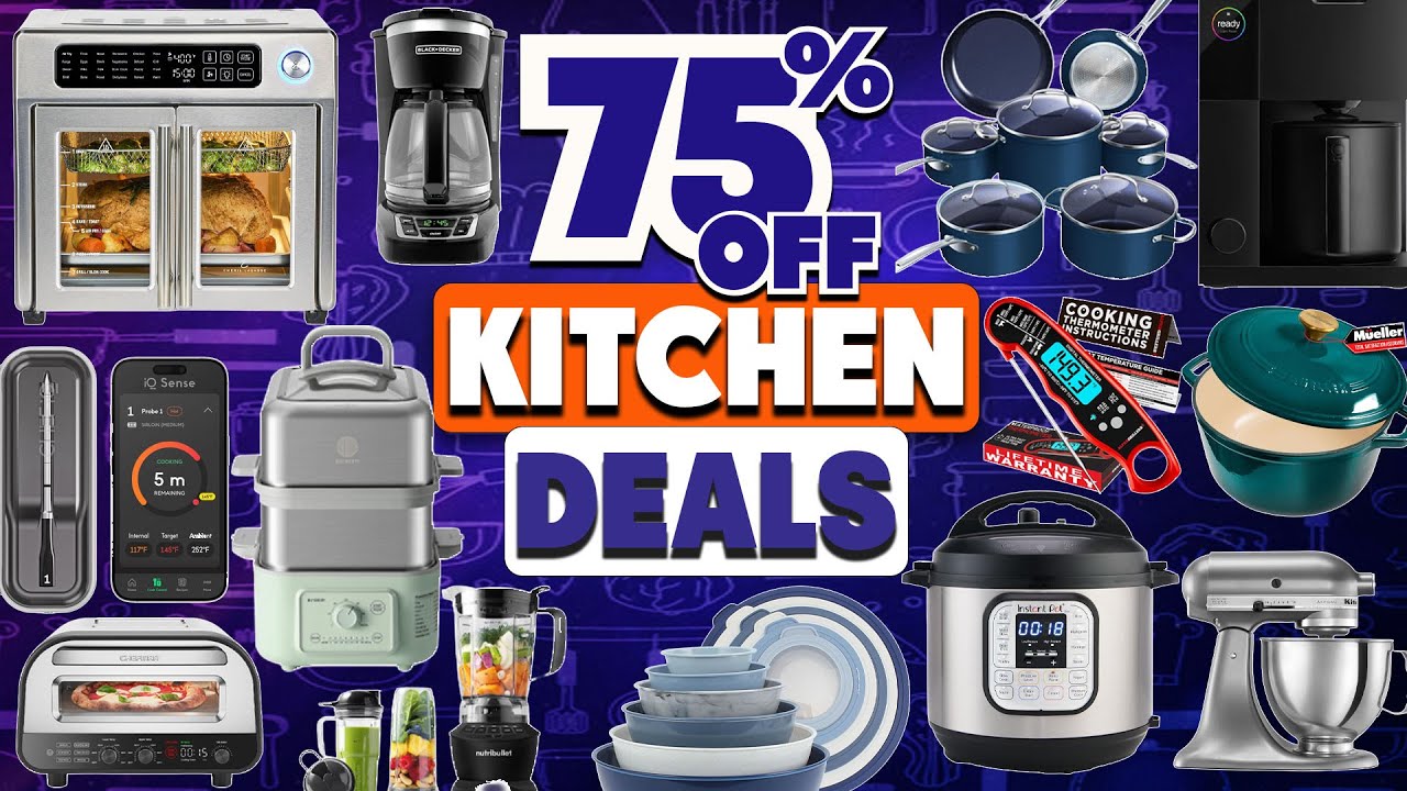 Huge 75% Savings! 50 Black Friday Kitchen Deals on Amazon 2025 - YouTube