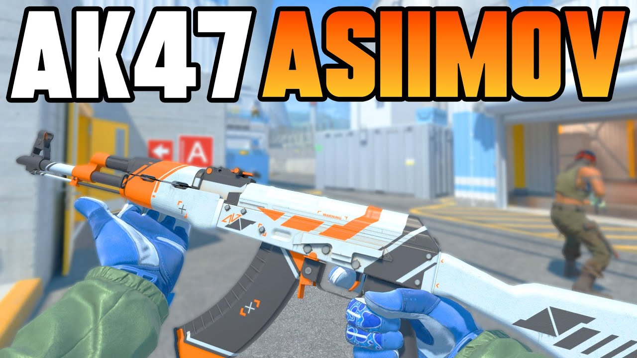 CS2 AK-47 Asiimov (FACTORY NEW) | CS2 AK-47 Gameplay - YouTube
