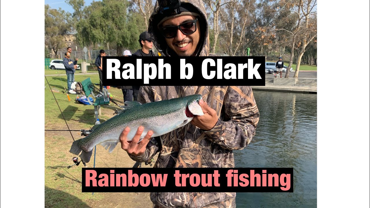 Ralph B Clark Fishing| Fishing SoCal Rainbow Trout Stockers - YouTube