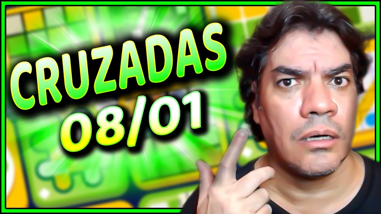 🤯 [08/01/24] JOGANDO Cruzadinha & Mini Cruzadas - YouTube