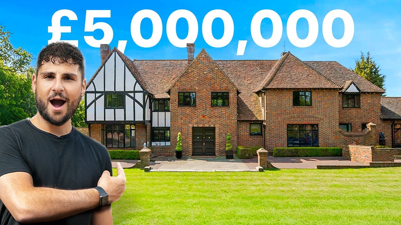 Inside a £5,000,000 Mansion with Infinity Pool! (House Tour) - YouTube
