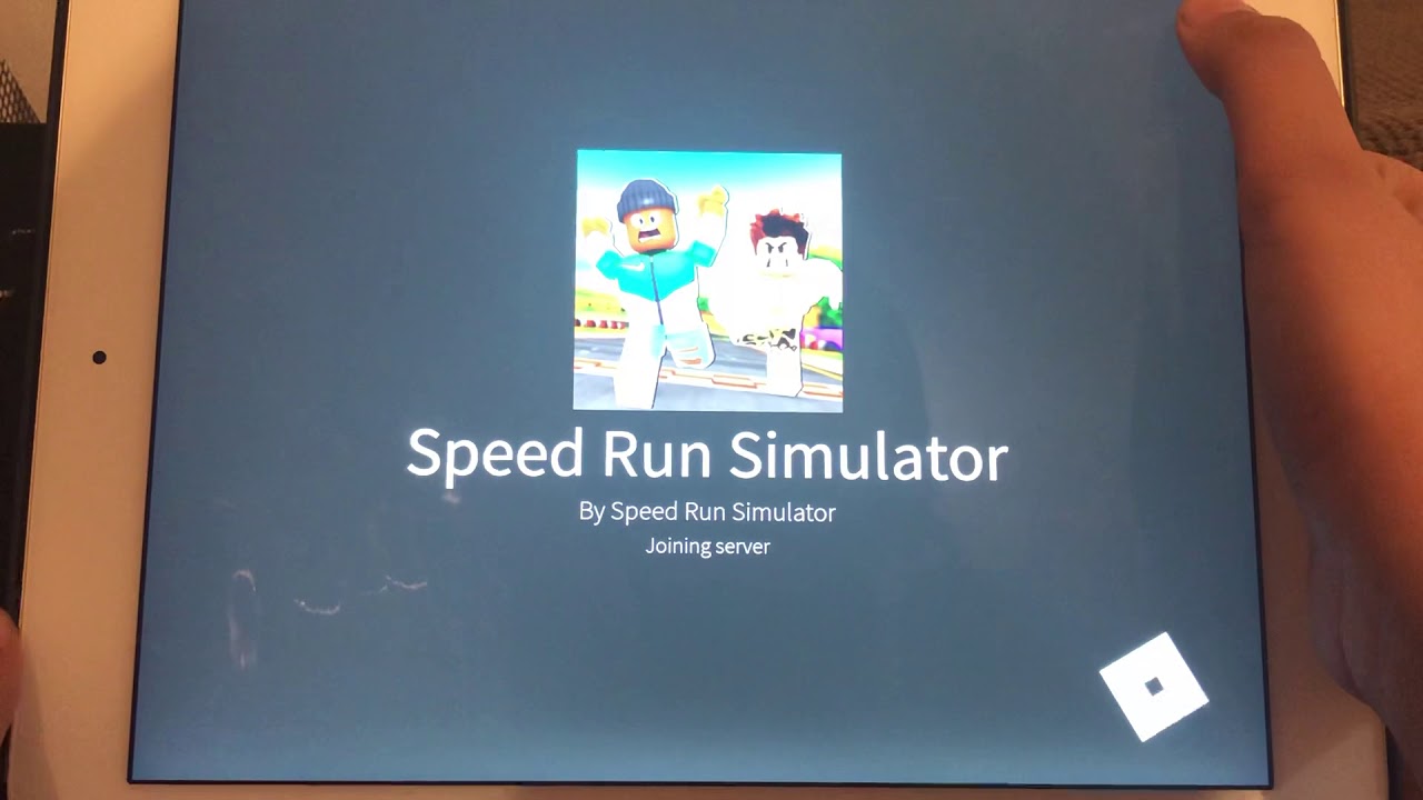 Playing roblox run simulator - YouTube