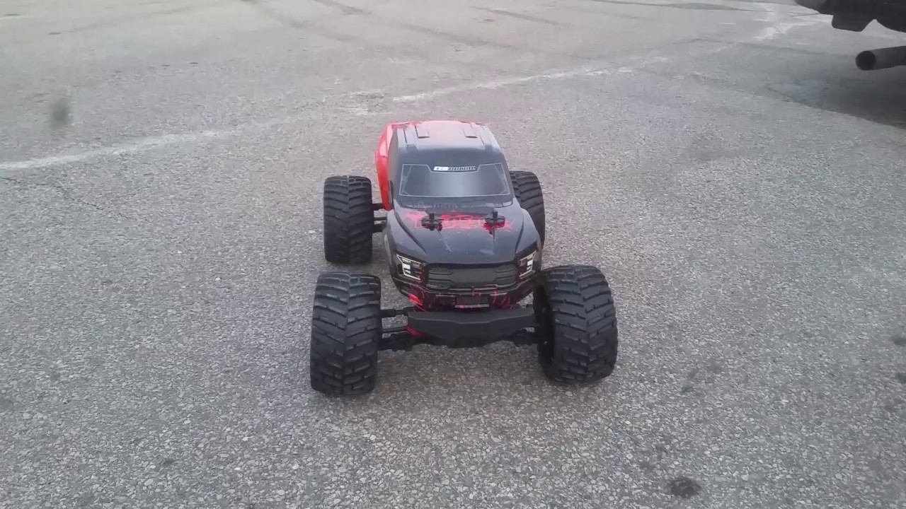 Cen Colossus Xt AKA Cen reeper first jump tests - YouTube