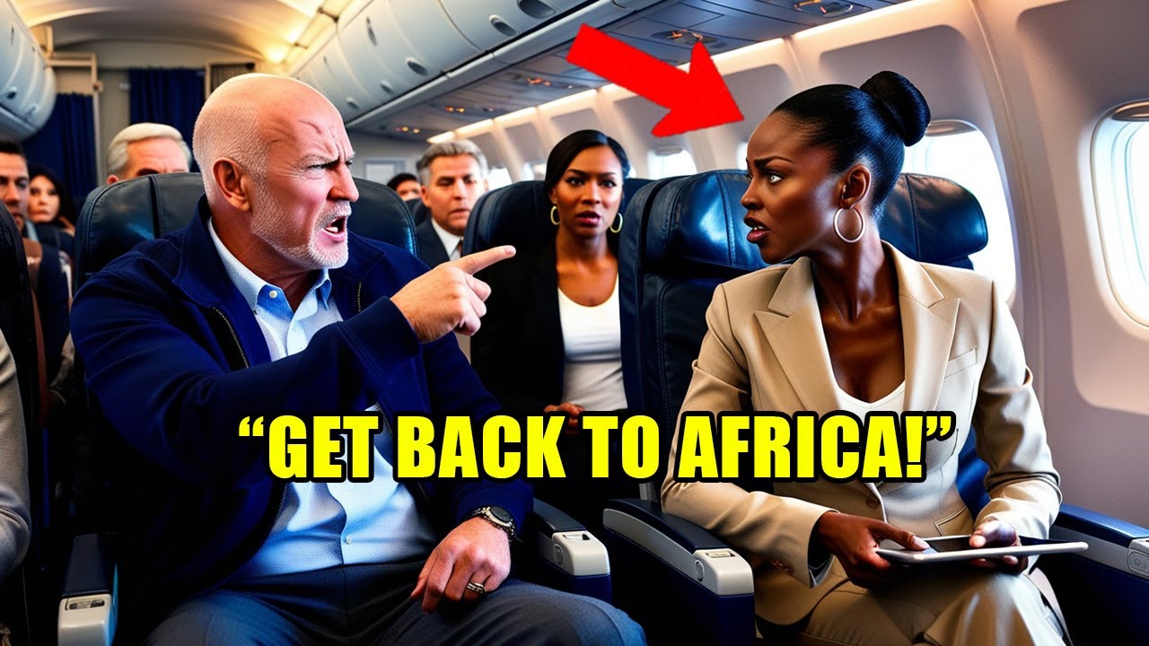 Snobby Passenger Mocks Black Girl in First Class, Unaware Her Father Is ...