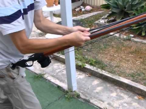 How To: Load Rubber Slings on Spearguns - YouTube