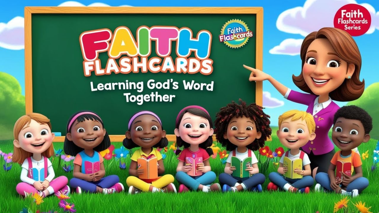 Faith Flashcards Bible Fun for Kids📖🌈 - YouTube