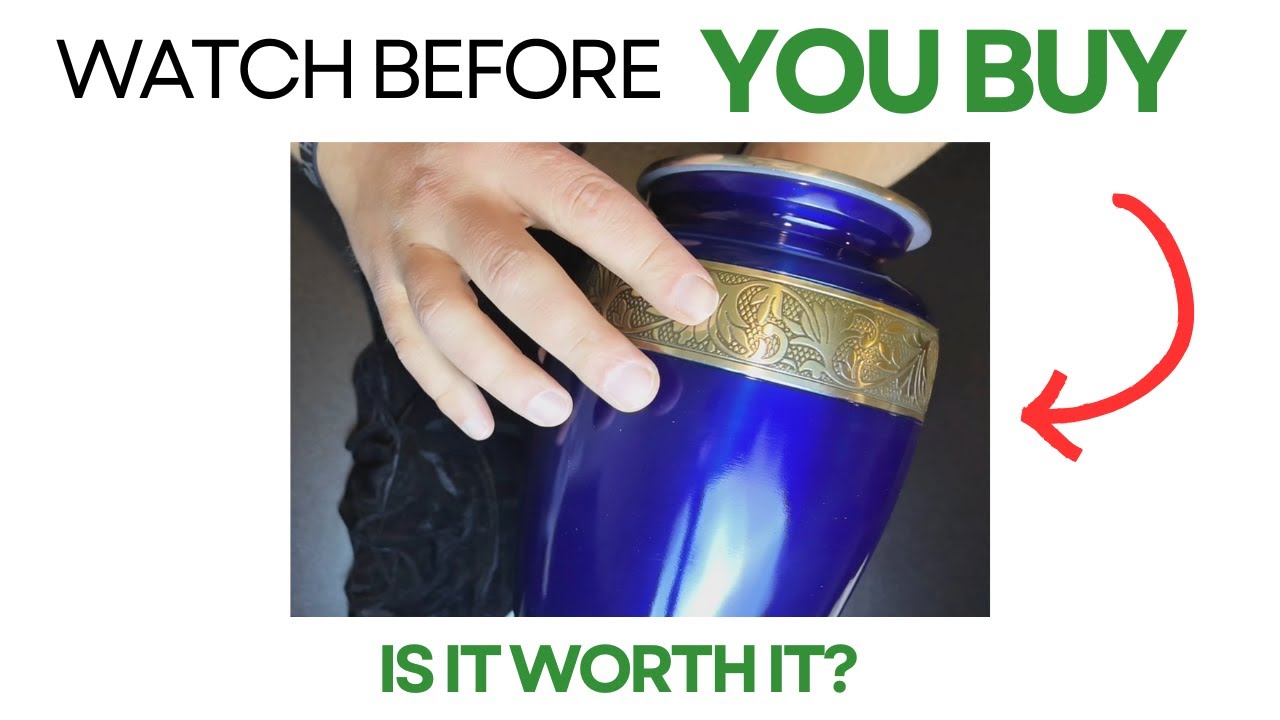Is this Elegant Handcrafted Urn for Ashes Worth it? - YouTube