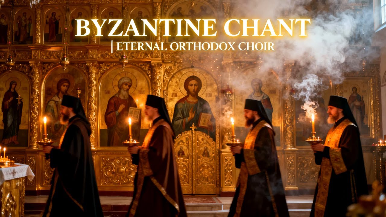 Byzantine Monastic Chants For Healing Night Sleep | Orthodox Hymns For ...