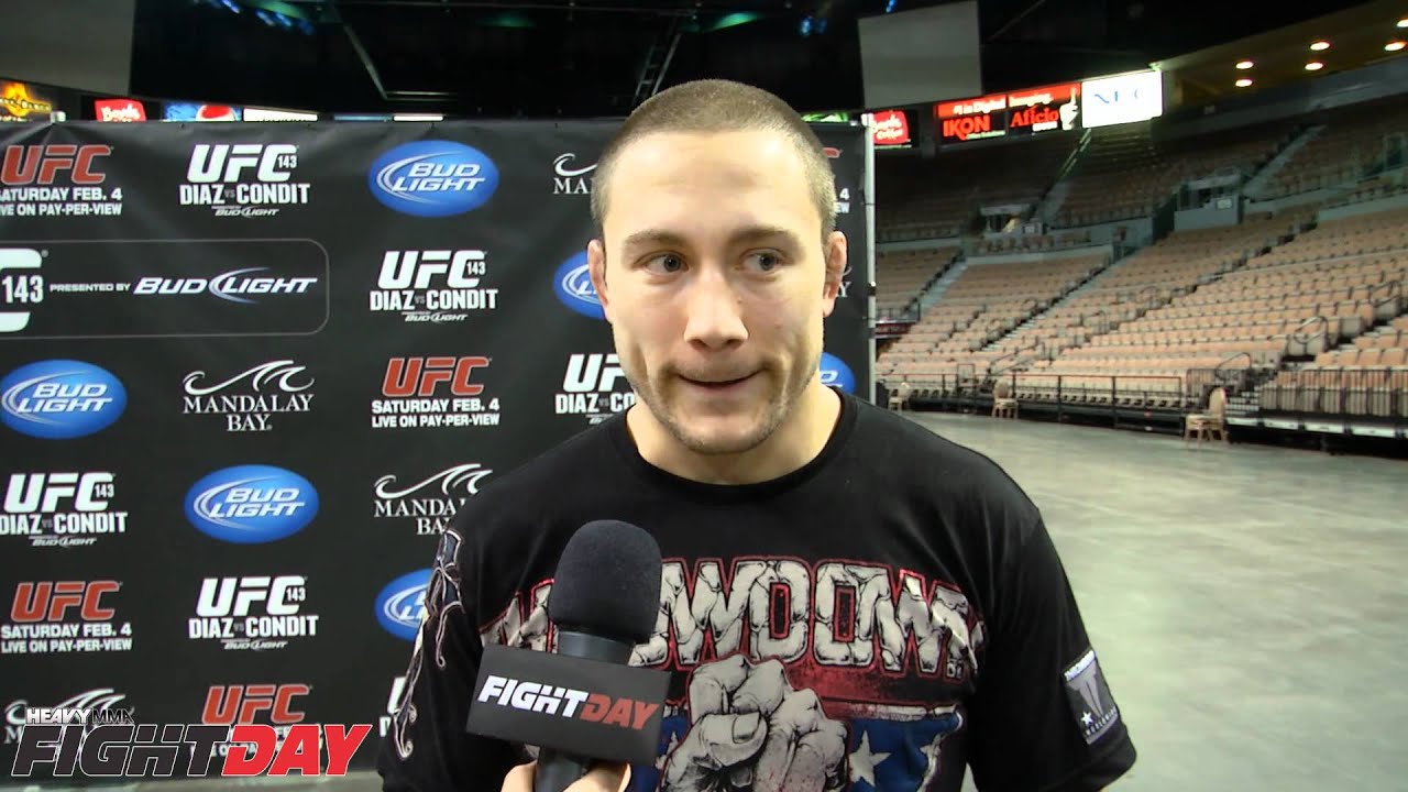 Mike Pierce UFC 143 Pre fight interview - YouTube