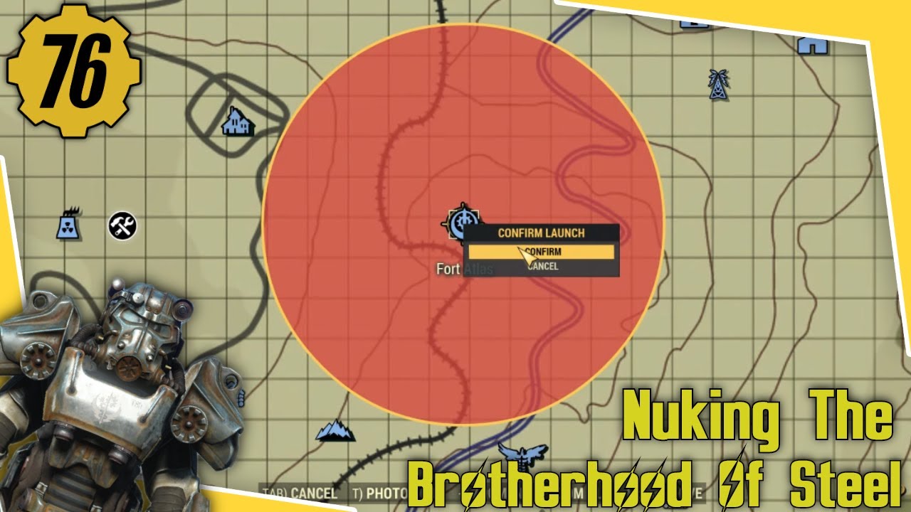 Fallout 76 - What Happens If You Nuke Fort Atlas? - YouTube