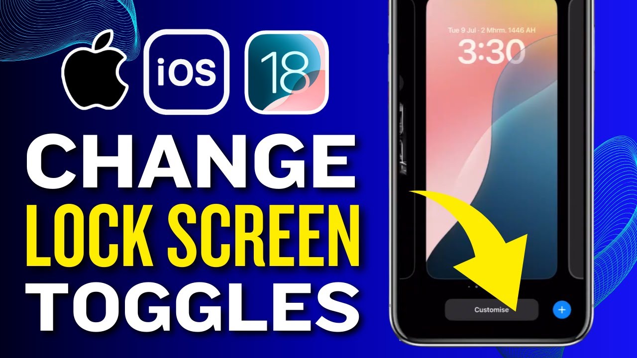 How To CHANGE LOCK SCREEN Toggles On Your iPhone (iOS 18) - YouTube