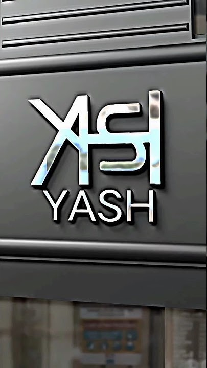 YASH NAME LOGO DESIGN PART 13 #logodesign #shorts720p #yash - YouTube