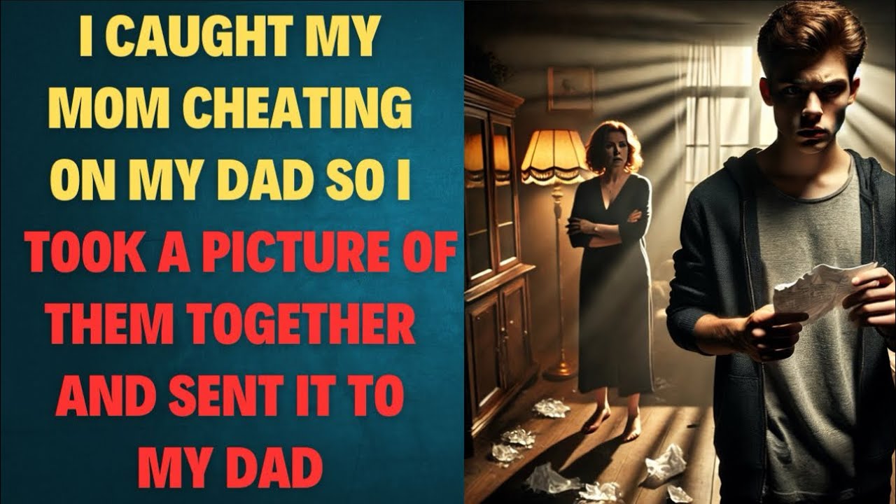 I Caught My Mom Cheating On My Dad So I Took A Picture Of Them Together