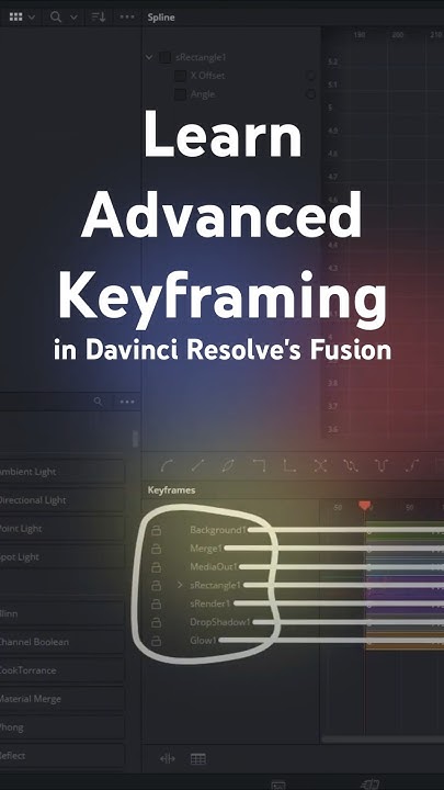 Advanced Keyframing in DaVinci Resolve's Fusion video. #keyframes #davinciresolvetutorial - YouTube