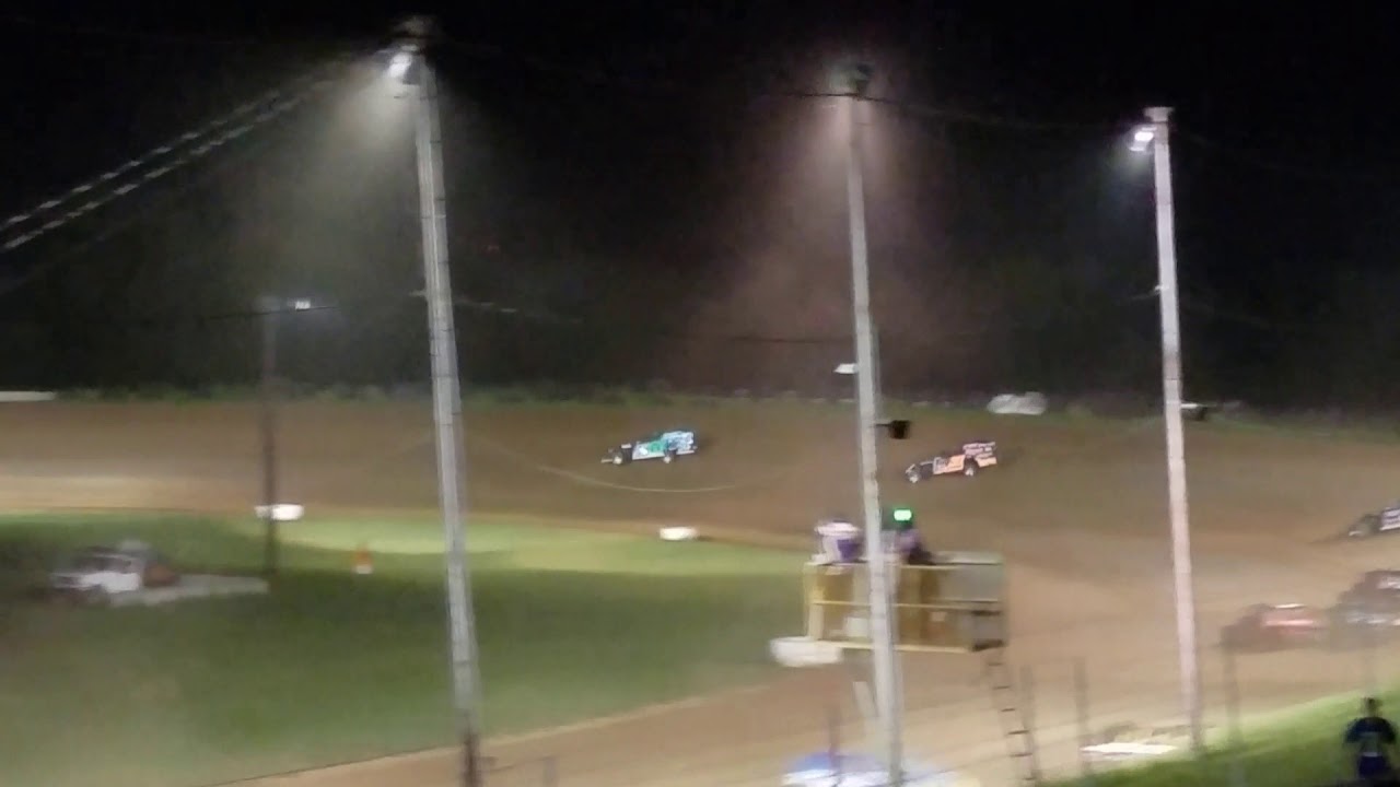 Steven Bowers Jr A-Feature win at Thunder hill speedway 8-3-19 - YouTube