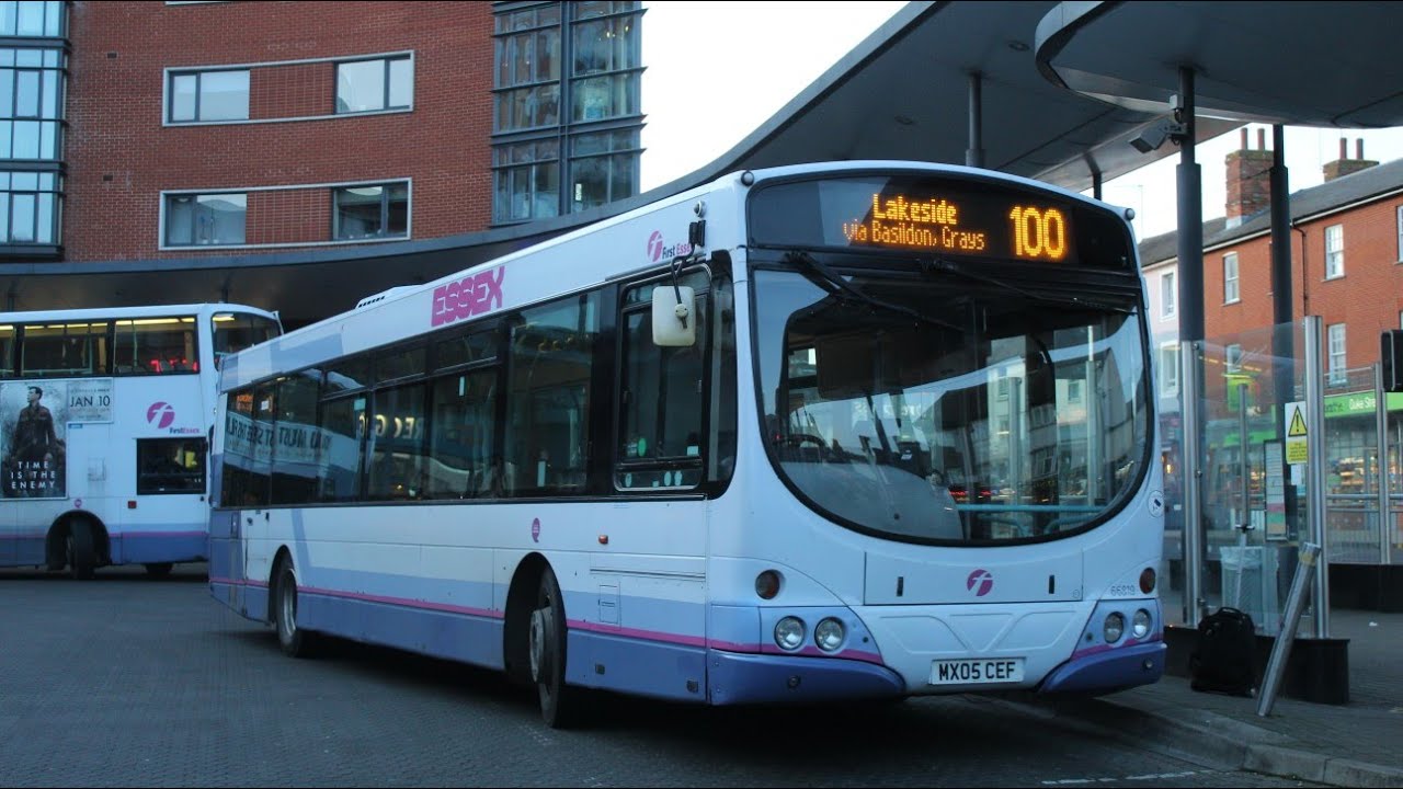 First Essex (Basildon) Wright Volvo Eclipse Urban MX05 CEF - 66819 on ...