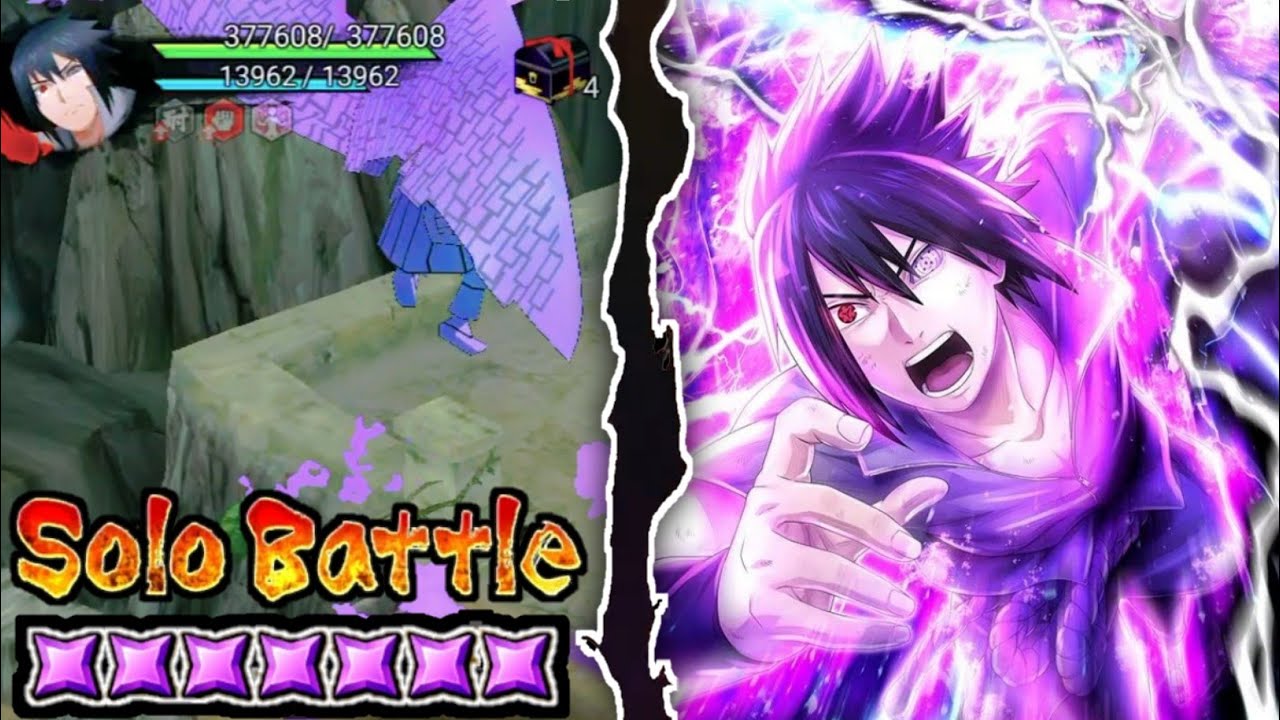 "Nigerareru tomona" • Solo Sasuke Shadow (lvl 1) • Naruto X Boruto ...
