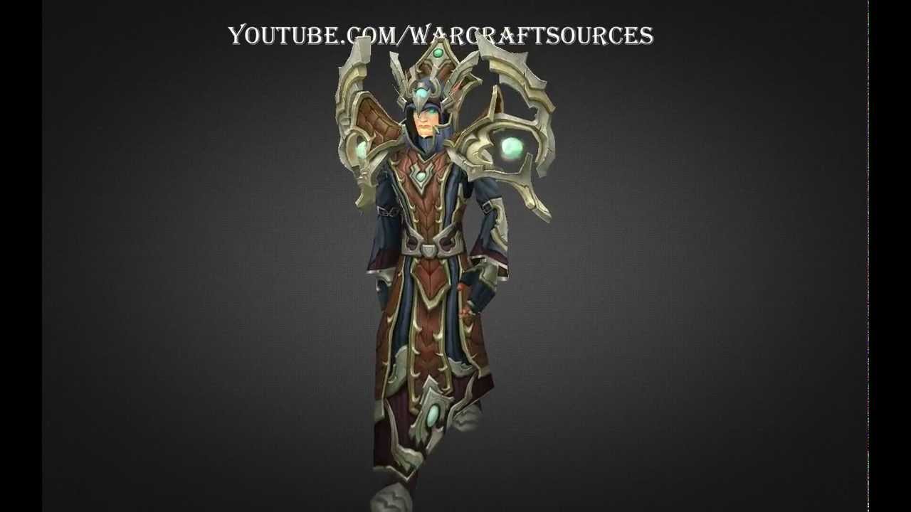 Blood Elf Priest Challenge Mode Set - Light Armor - YouTube